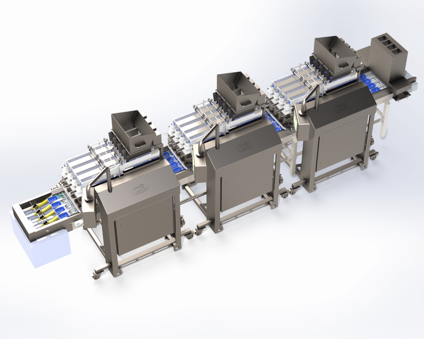 Pesadora lineal Modular SERMAX Modelo LMB / G hasta 2 L - Sermax Scales ...